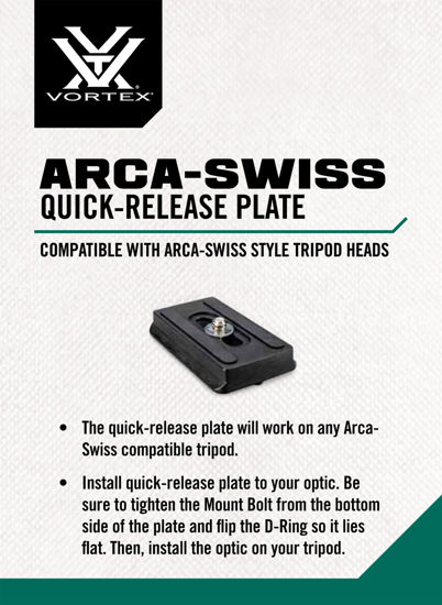 GetUSCart- Vortex Optics Arca-Swiss Quick Release Plate