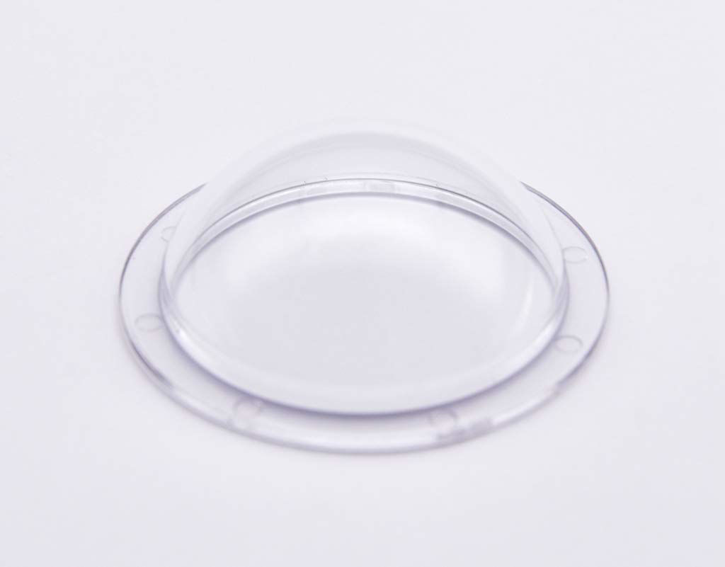 GetUSCart- JMX Acrylic / PC CCTV Replacement Clear Camera Dome Cover ...