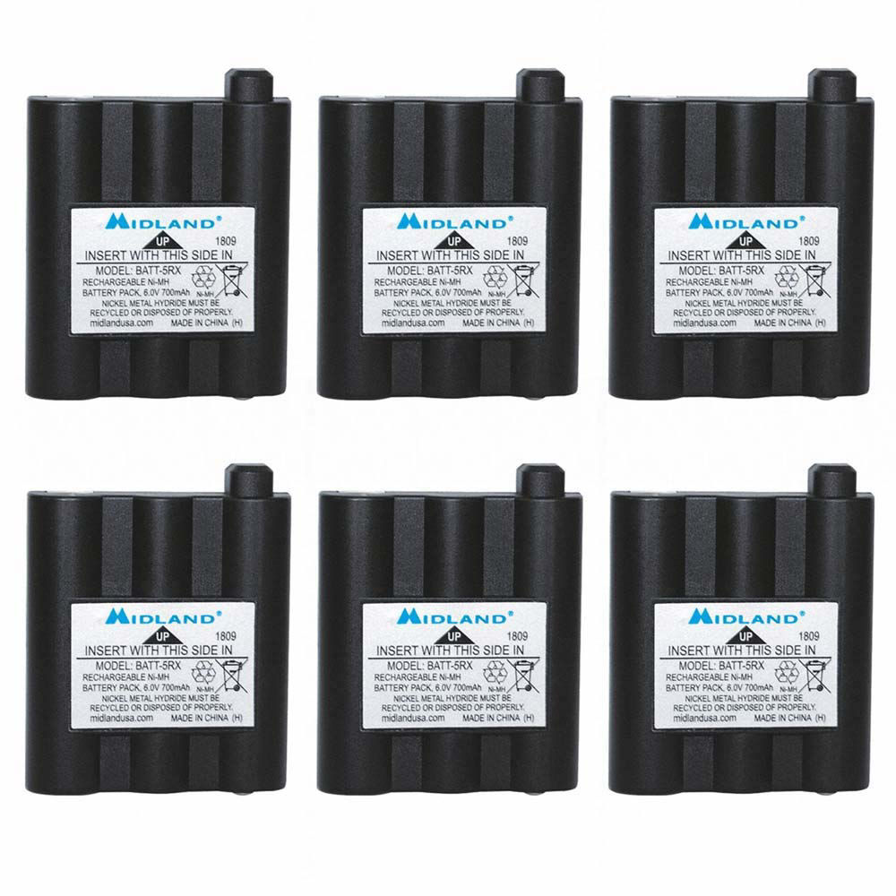 GetUSCart- Midland AVP17 Rechargeable Battery Packs XT511, T290, T295 ...