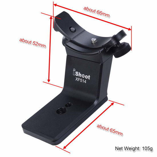 GetUSCart- iShoot Metal Tripod Mount Ring Camera Lens Replacement Foot ...