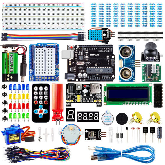 GetUSCart- Smraza Super Starter Kit Project Kit with Breadboard, Power ...