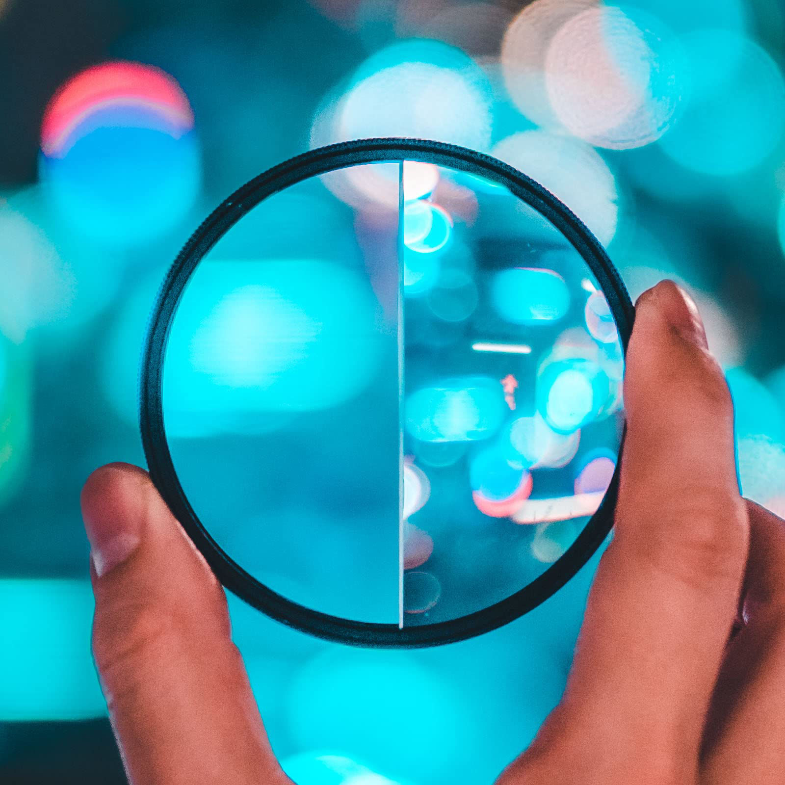 GetUSCart- Camdiox Cinepro EX Split Diopter Optical Glass Prism Filter ...