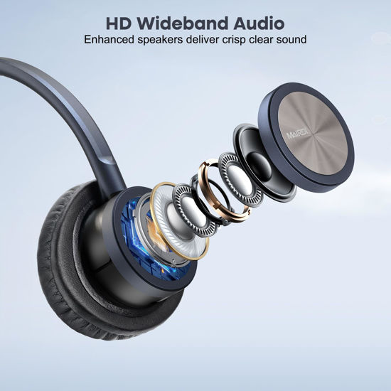 GetUSCart- MAIRDI Phone Headset with RJ9 Jack & 3.5mm Connectors for ...