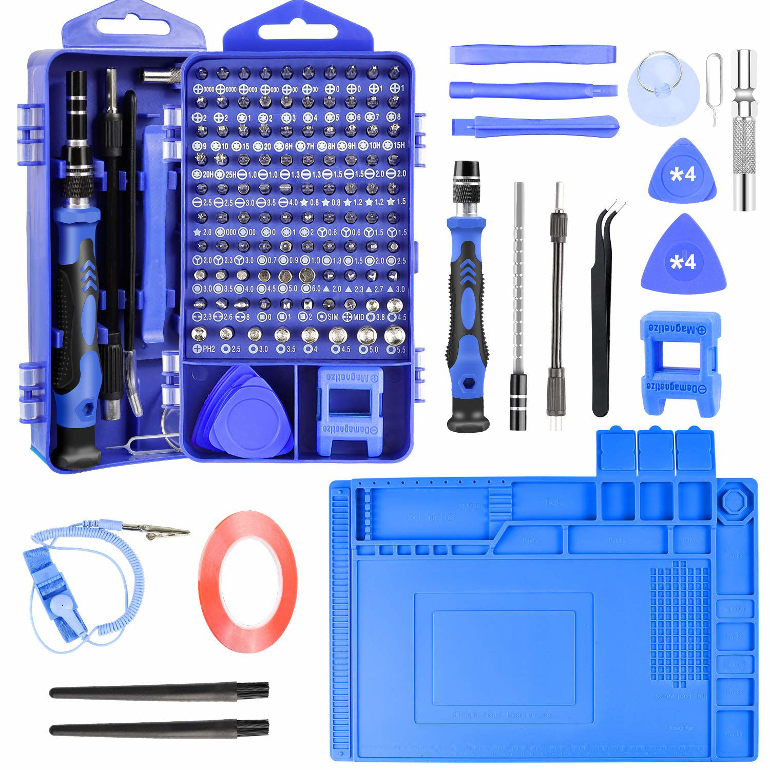 GetUSCart- Precision Screwdriver Set Computer Repair Kit, 128 In 1 DIY ...