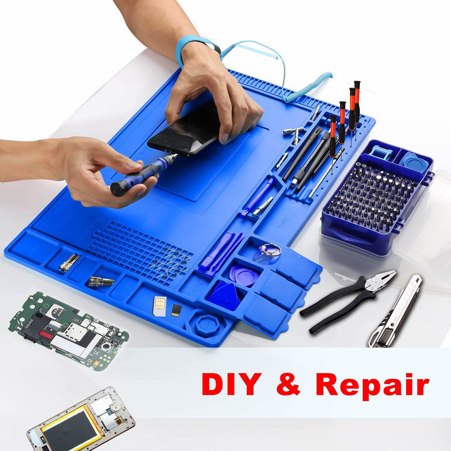 GetUSCart- Precision Screwdriver Set Computer Repair Kit, 128 In 1 DIY ...