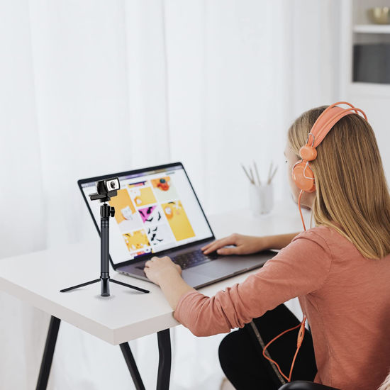 GetUSCart- JCWINY 30" Tall Webcam Stand Tripod Extendable Desktop ...