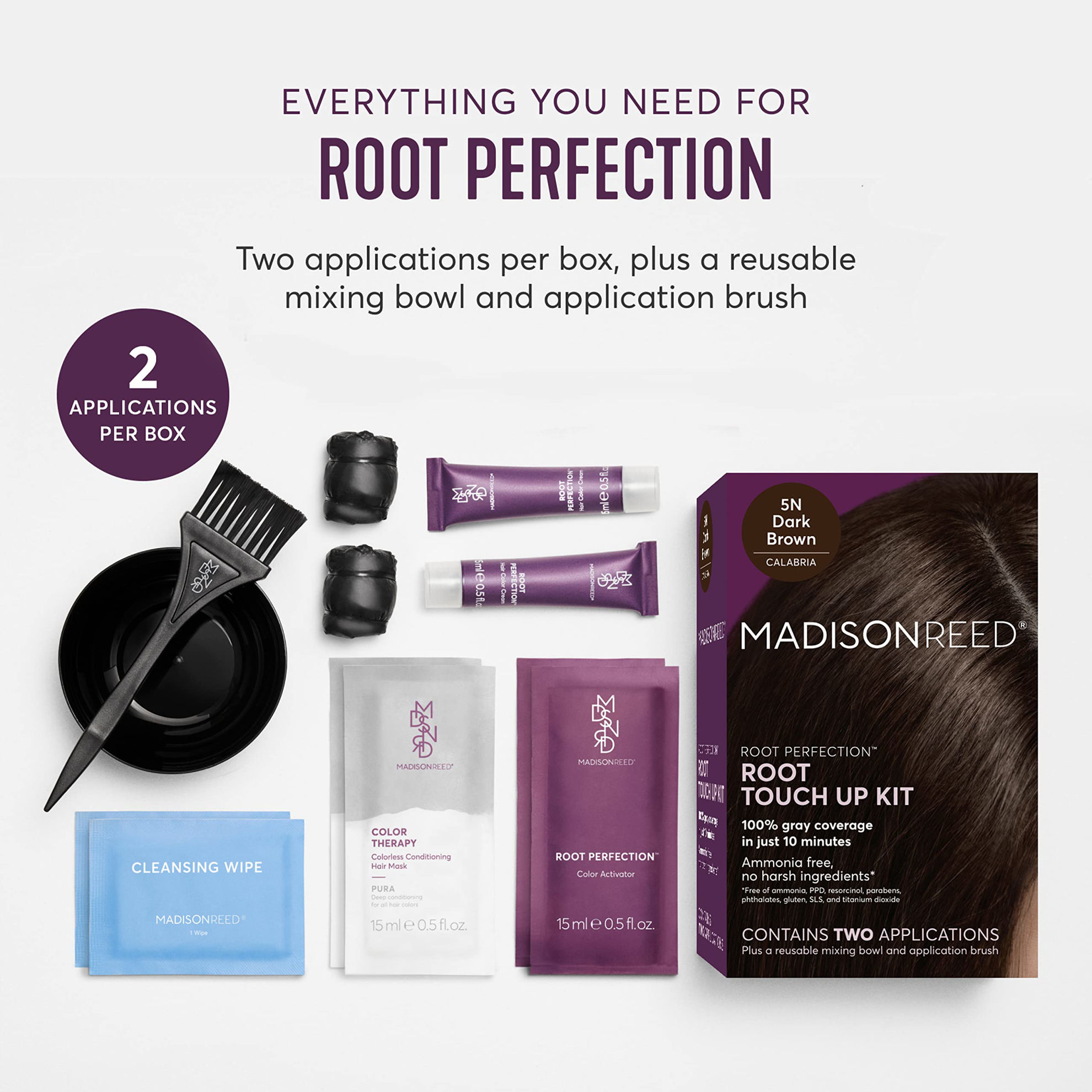 GetUSCart- Madison Reed Root Perfection Permanent Root Touch Up, Dark ...