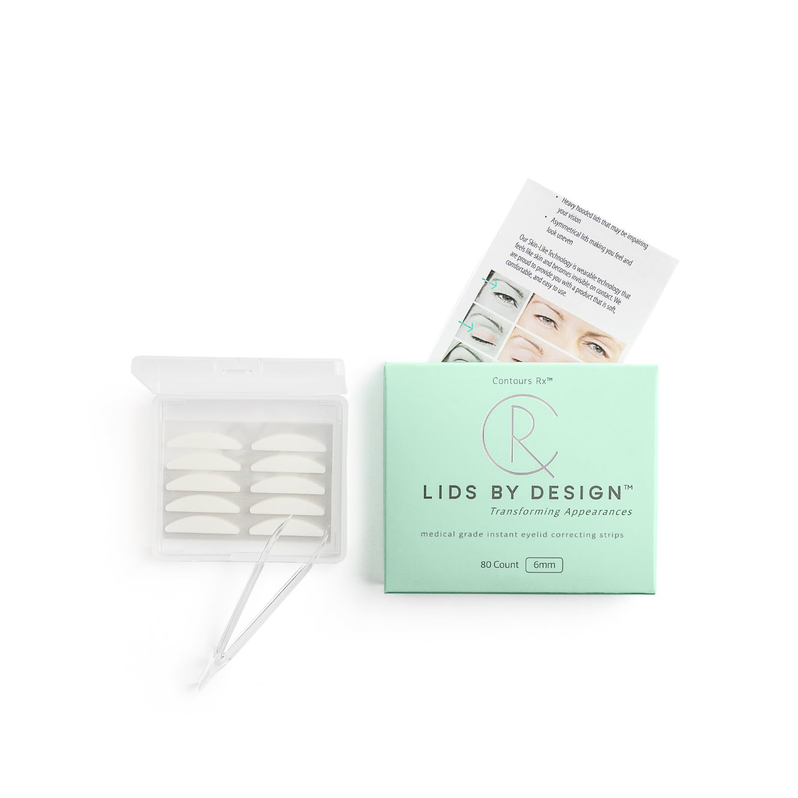 GetUSCart- Contours Rx Lids By Design (6mm) Eyelid Correcting Strips ...