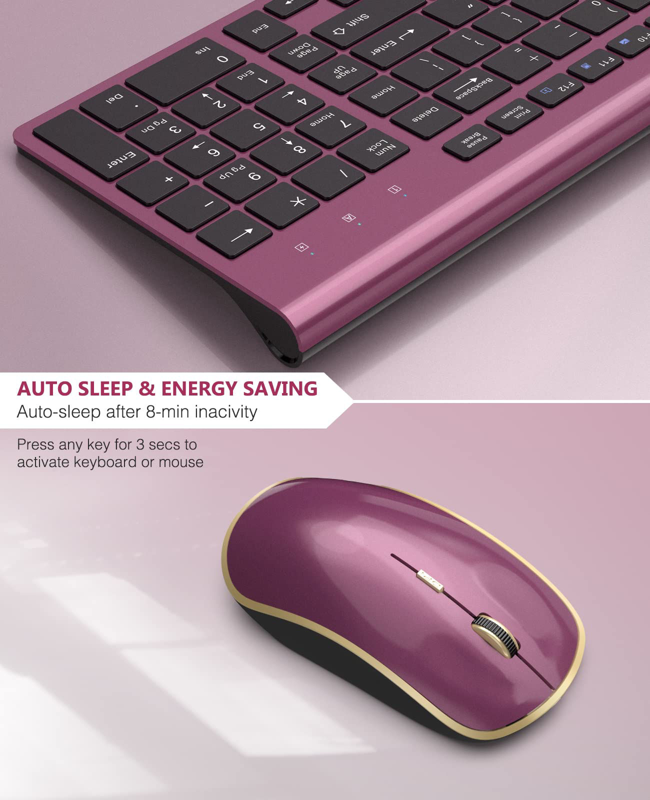 Getuscart Wireless Keyboard Mouse Combo J Joyaccess 2 4g Compact And