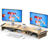 GetUSCart- Zimilar Dual Monitor Stand Riser, Monitor Stand with ...