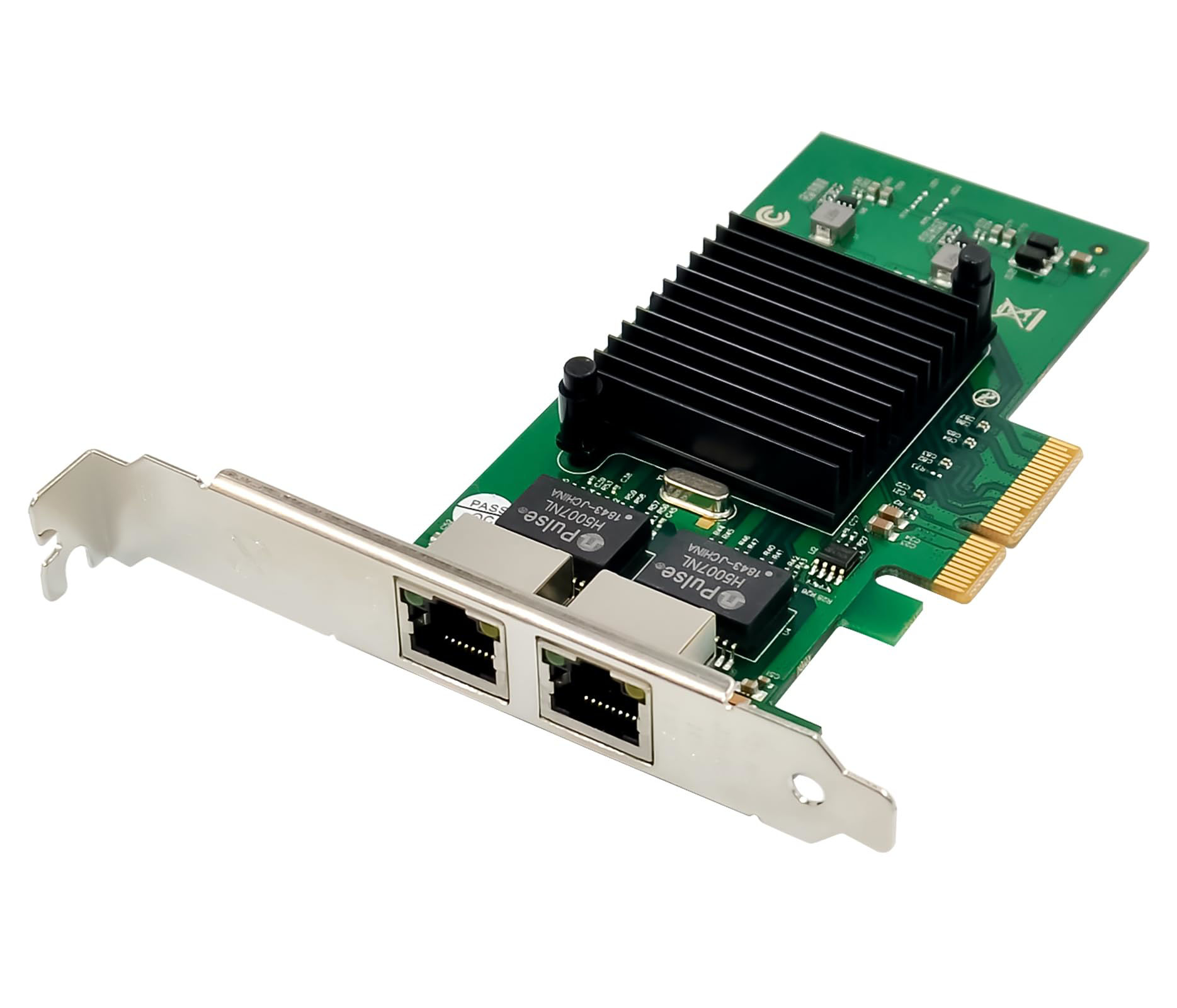 GetUSCart- Dual-Port PCIe X4 Gigabit Network Card 1000M PCI Express ...