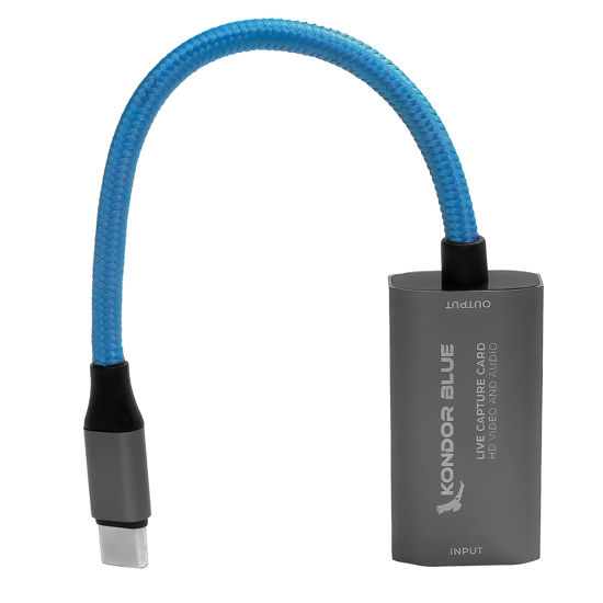 GetUSCart- KONDOR BLUE HDMI to USB C Capture Card for Live Streaming ...