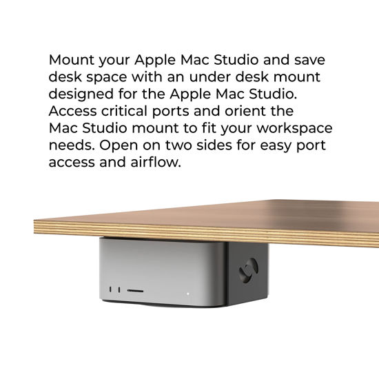 GetUSCart- HumanCentric Under Desk Mount Compatible with Mac Studio ...