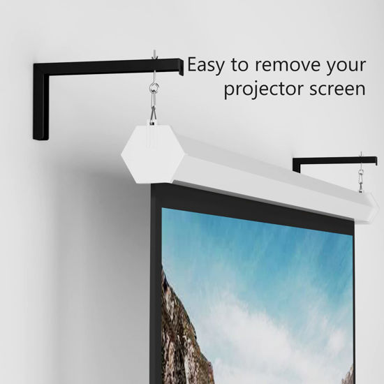 GetUSCart- WALI Universal Projector Screen Ceiling Mount, Wall Hanging ...