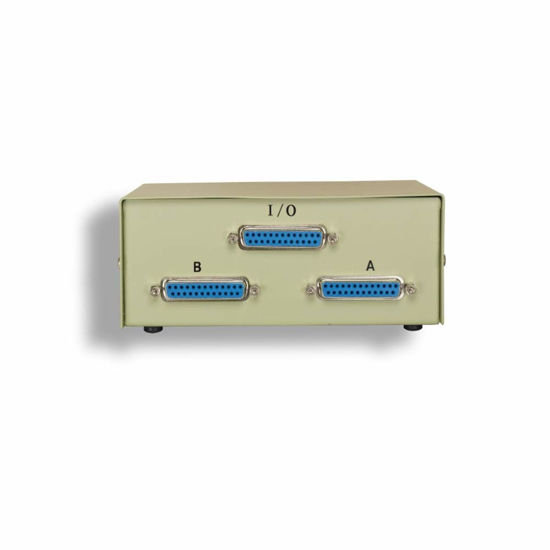 GetUSCart- Kentek DB25 2 Way Manual Data Switch Box RS-232 Parallel ...