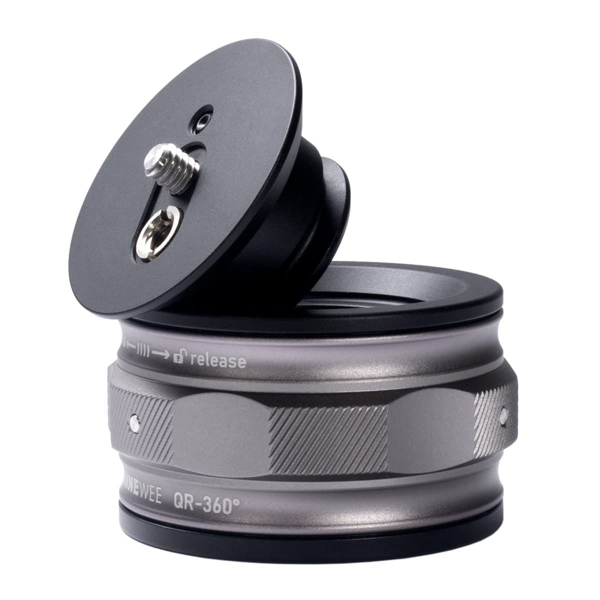 GetUSCart- Move Quick Release System,360° Drop in Quick Mount Gimbal ...