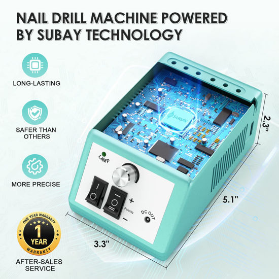 GetUSCart- Professional Finger Toe Nail Care Electric Nail Drill ...