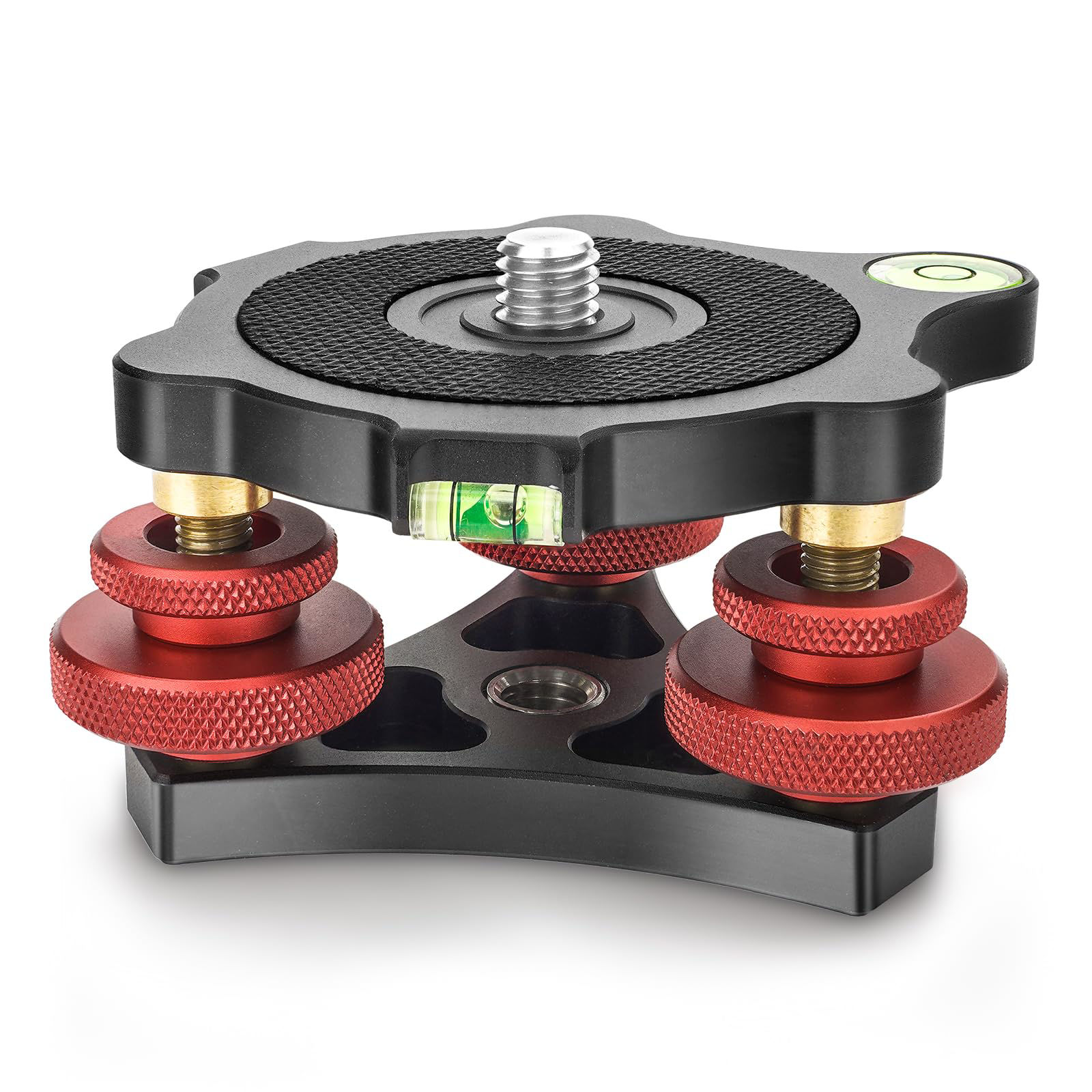 GetUSCart- CAVIX Camera Leveler Tripod Leveling Base Tri-Wheel Head for ...