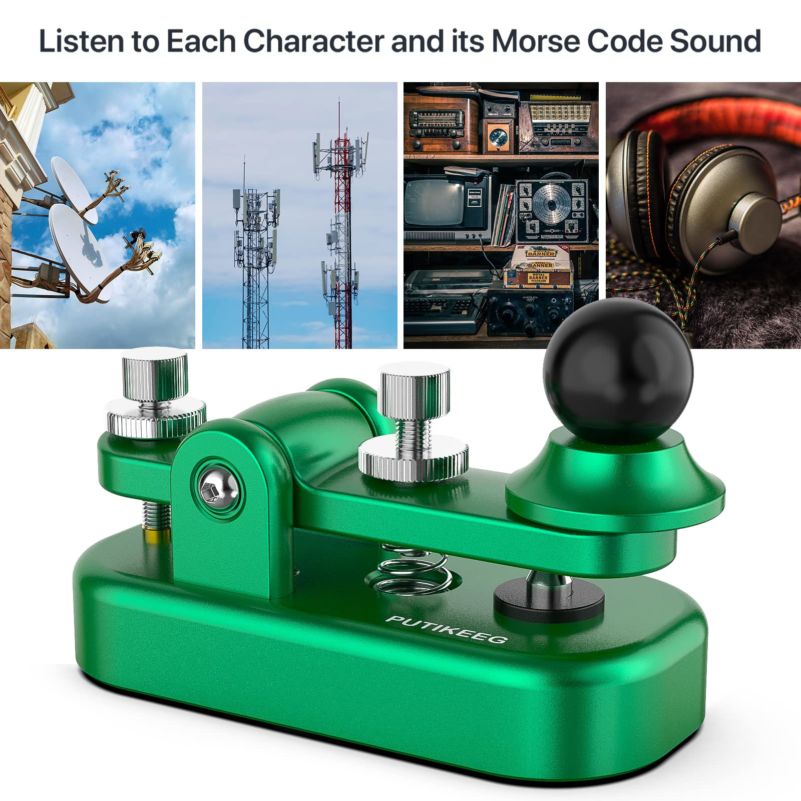 GetUSCart- PUTIKEEG Mini Classical Morse Code Key - CW Morse Code Keys ... GetUSCart- PUTIKEEG Mini Classical Morse Code Key - CW Morse Code Keys ...