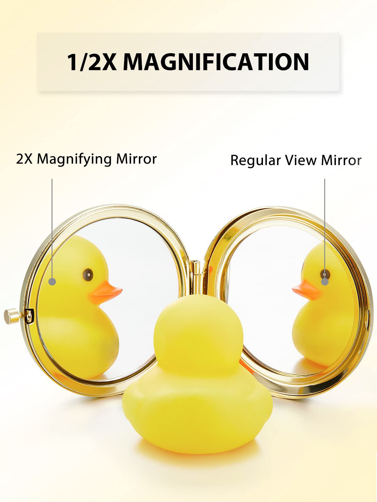 Getuscart Getinbulk Compact Mirror Bulk Pack Of 12 Double Sided 1x 2x