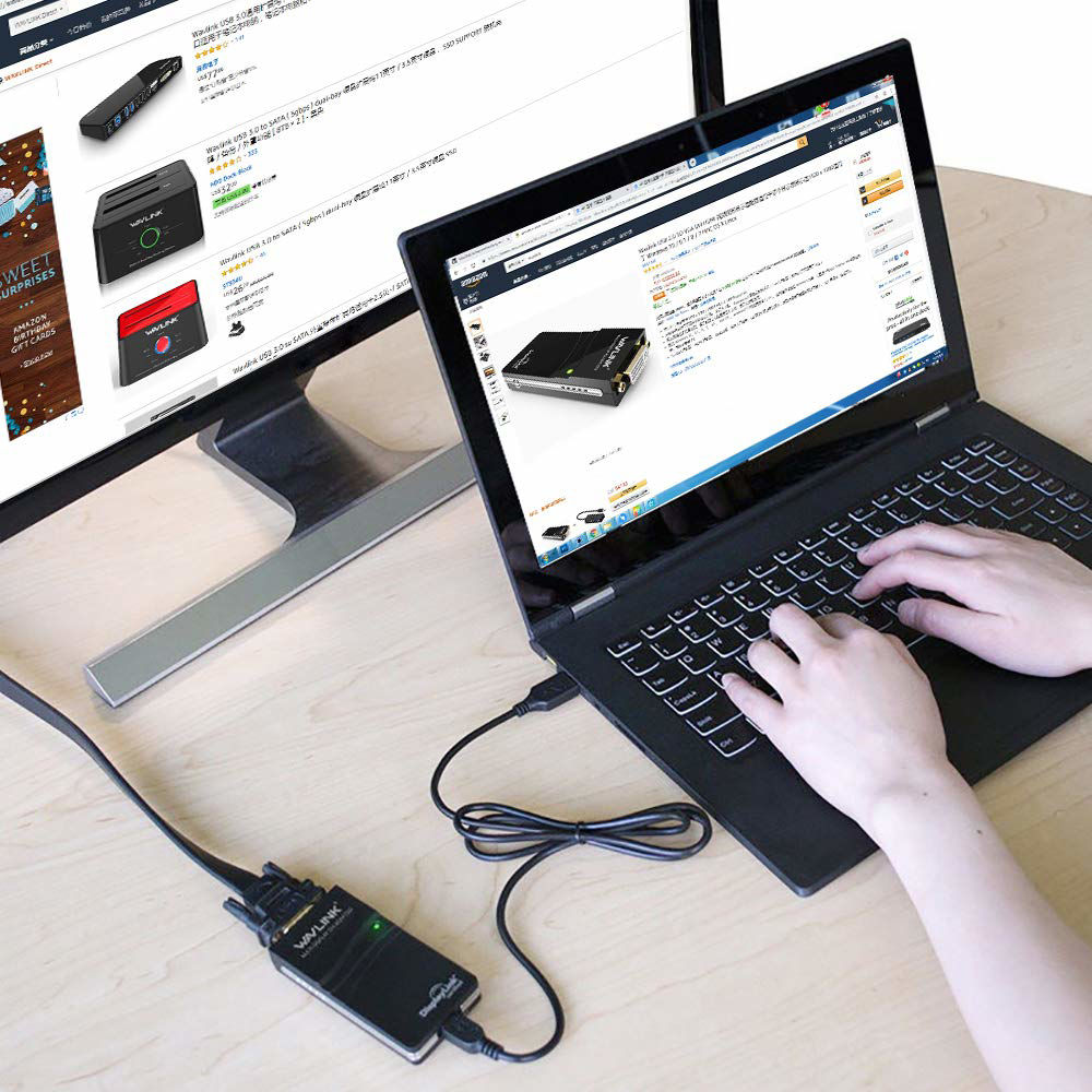 GetUSCart- WAVLINK USB to VGA/DVI/HDMI Video Graphics/Display Adapter ...