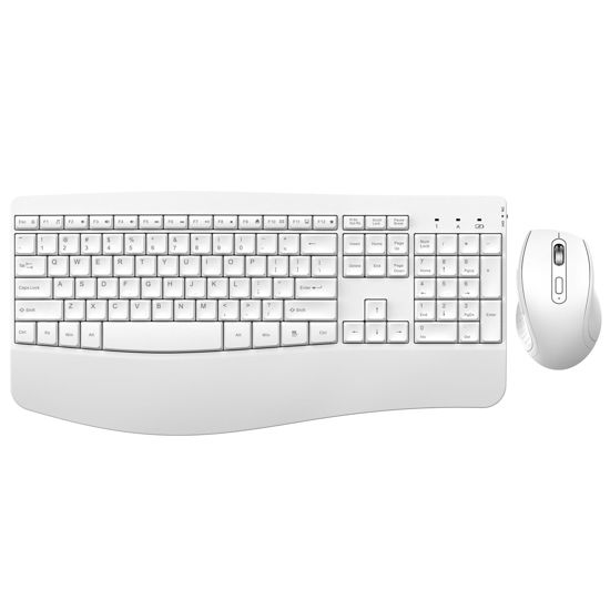 GetUSCart- Wireless Keyboard and Mouse - Ergonomic Keyboard and Mouse ...