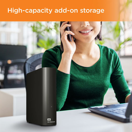 GetUSCart- 22TB Western Digital Elements Desktop External Hard Drive ...
