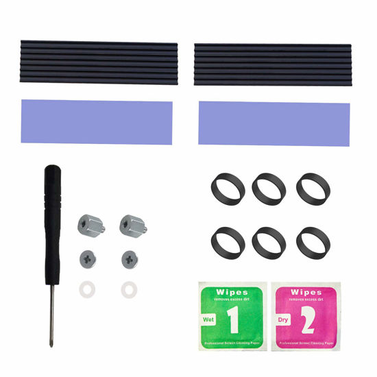 GetUSCart- genrice 2 Pack Aluminum Heatsink andMounting Screw ...