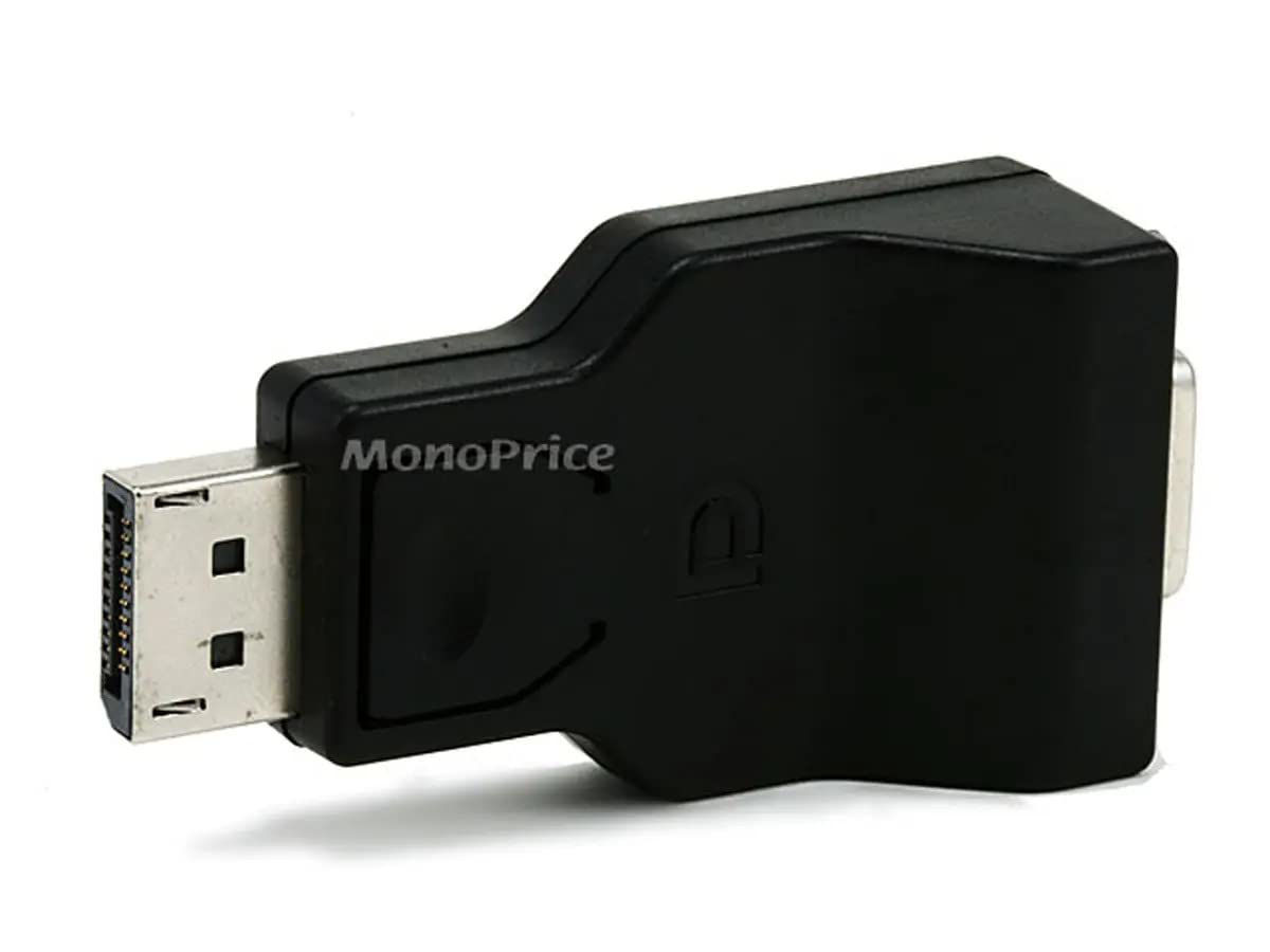 GetUSCart- Monoprice DisplayPort Male to VGA Female Active Adapter