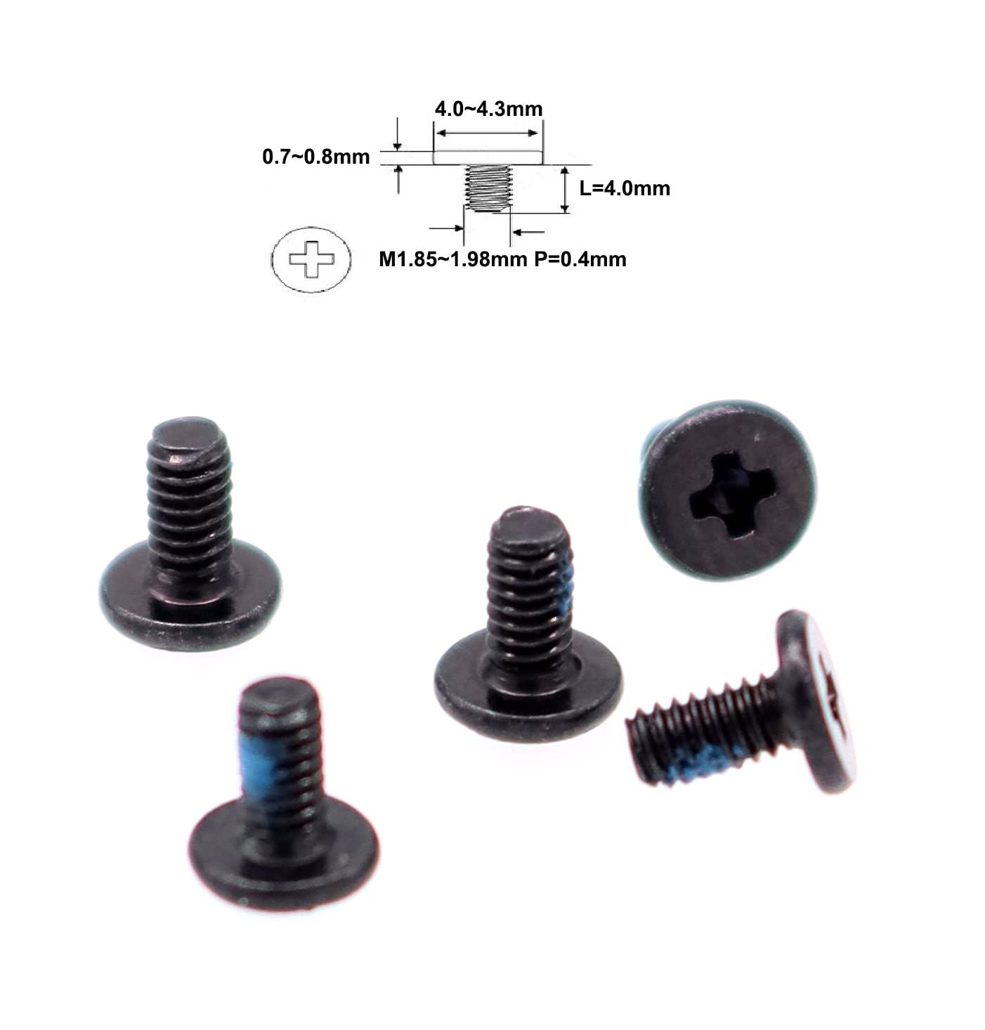GetUSCart- Deal4GO 10-Pack M2 x 4 mm Replacement Phillips Flat Head ...