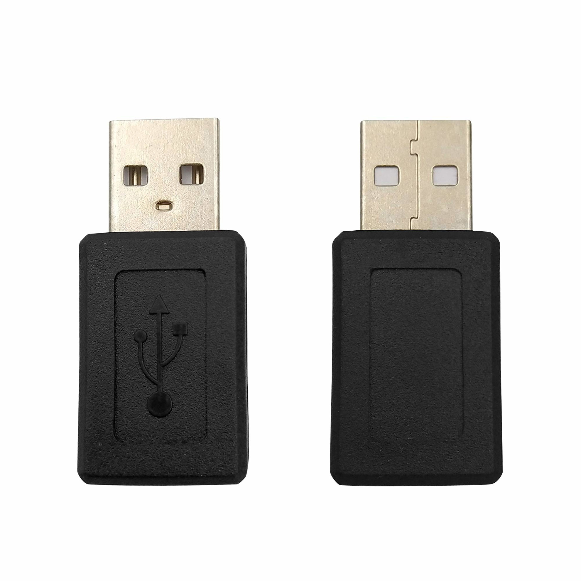 GetUSCart- USB 2.0 Male to Micro USB Female Connector Adapter (2 Pack)