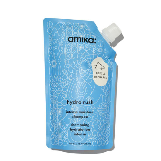 GetUSCart- amika hydro rush intense moisture shampoo with hyaluronic acid, 500ml
