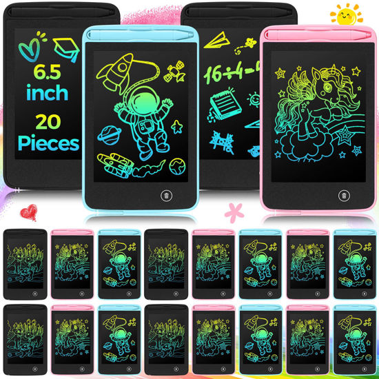 GetUSCart- 20 Pcs LCD Writing Tablet for Kids 6.5 Inch Colorful Doodle ...