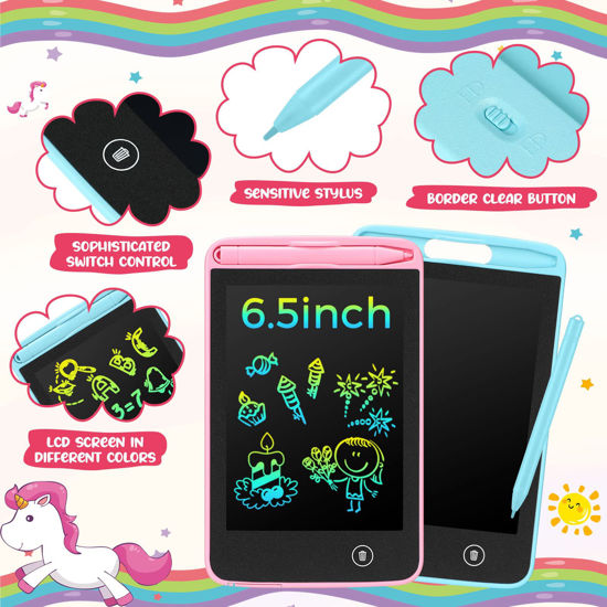 GetUSCart- 20 Pcs LCD Writing Tablet for Kids 6.5 Inch Colorful Doodle ...