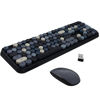 GetUSCart- LETTON Wireless Keyboard Mouse Combo, 2.4GHz Typewriter ...