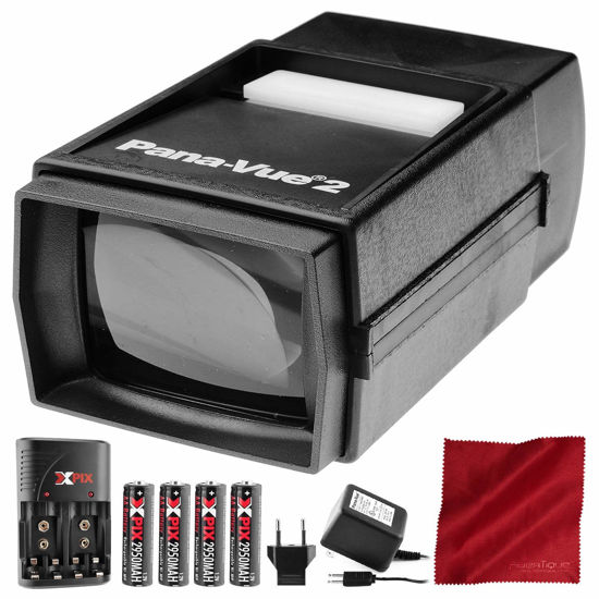 GetUSCart- Pana-Vue 2 Illuminated Slide Viewer + Transformer + Battery ...