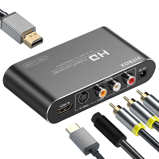 GetUSCart- YITROX AV Svideo HDMI to HDMI Converter Upscaler, 3RCA CVBS ... GetUSCart- YITROX AV Svideo HDMI to HDMI Converter Upscaler, 3RCA CVBS ...