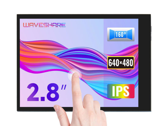 GetUSCart- waveshare 2.8inch Screen LCD Compatible with Raspberry Pi 4B ...