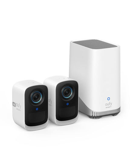 GetUSCart- eufy Security eufyCam S300(eufyCam 3C) 2-Cam Kit, Security ...