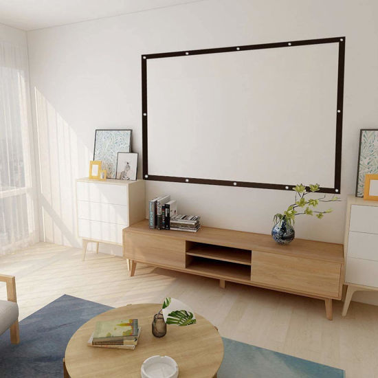 GetUSCart- NIERBO Double Layer Projector Screen 150 inch 16:9 Portable ...