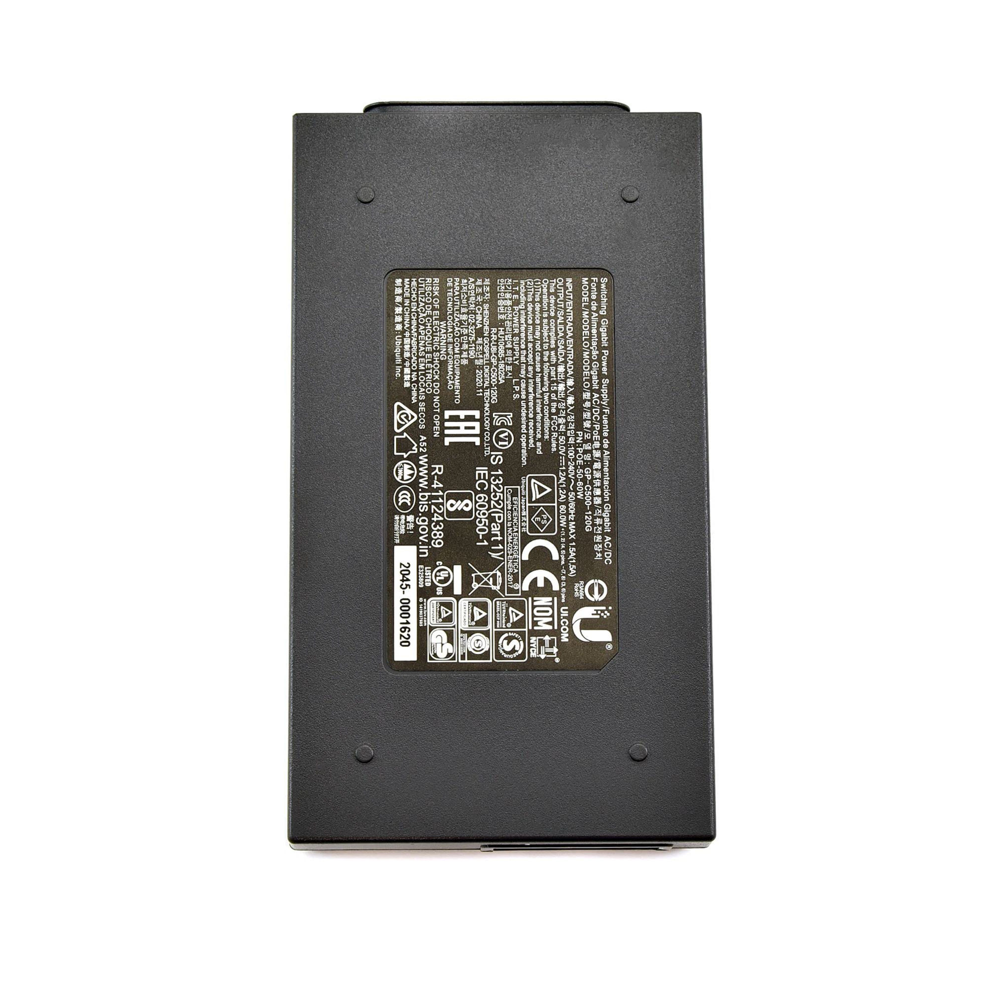 GetUSCart- Ubiquiti Networks POE-50-60W Gigabit Ethernet 50V PoE Adapter