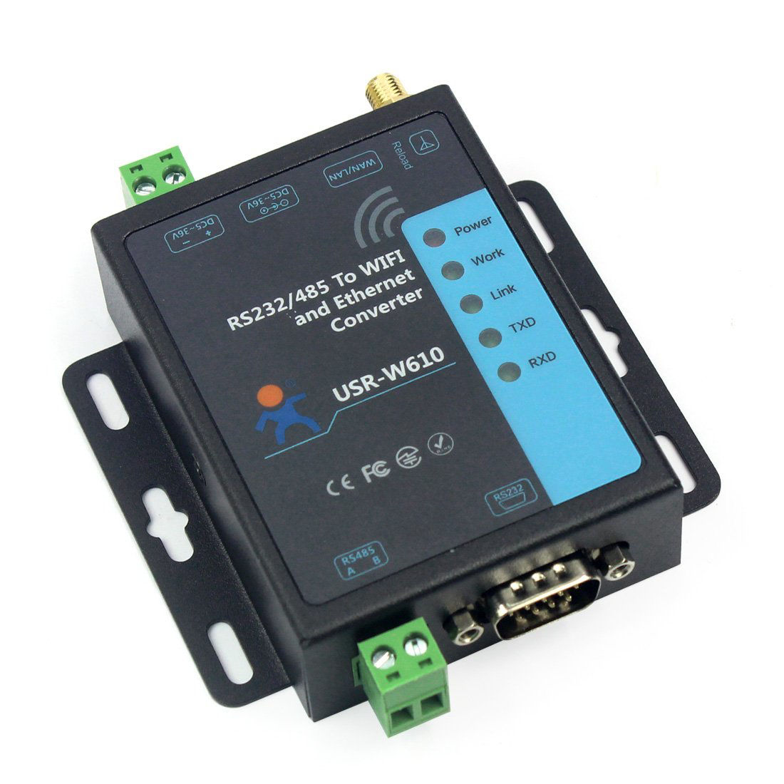 GetUSCart- Serial to WiFi Ethernet Wireless Converter RS232 RS485 ...
