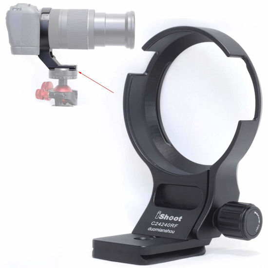 GetUSCart- iShoot 79mm Tripod Mount Ring Lens Collar Support for Canon ...