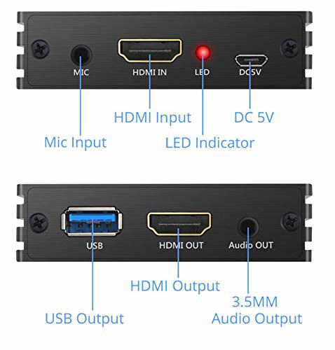GetUSCart- YOTOCAP 4K 60fps HDMI to USB3.0 Game Video Capture Card with ...