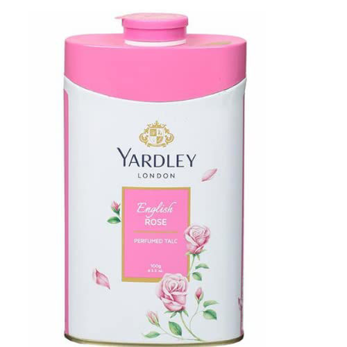 GetUSCart- Yardley London English Rose Perfumed Deodorizing Talc Talcum ...