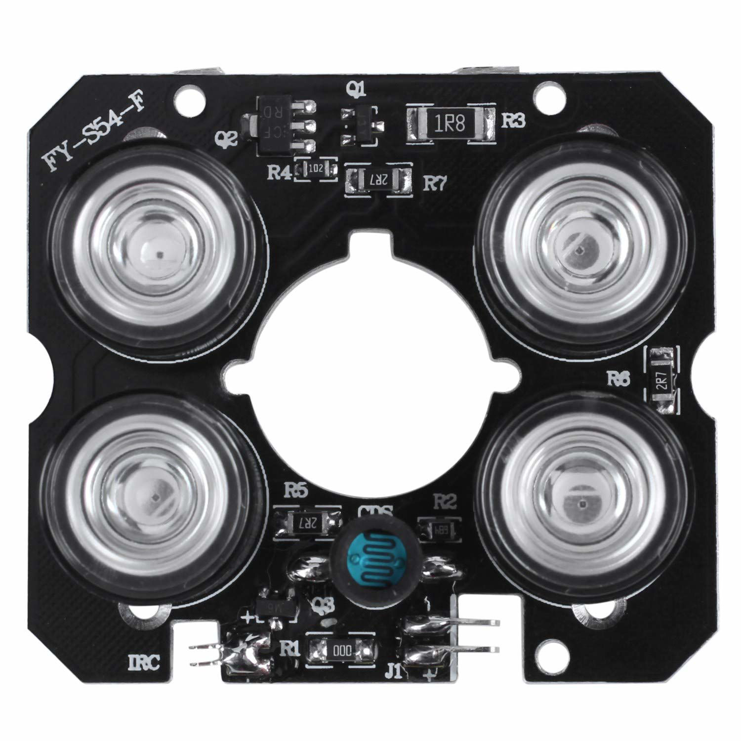 GetUSCart- KVSERT 4 IR led Spot Light Infrared 4X IR LED Board for CCTV ...