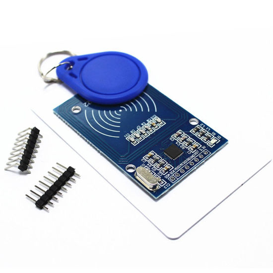 Getuscart Hiletgo Rfid Kit Mifare Rc522 Rf Ic Card Sensor Module S50 Blank Card Key Ring