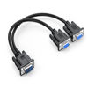 GetUSCart- UKYEE VGA Splitter Cable Dual VGA Monitor Y Cable 1 Male to ...