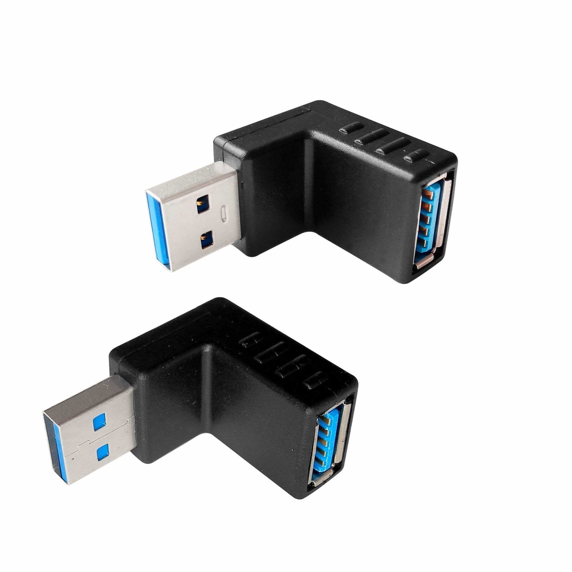 GetUSCart- USB 3.0 Male to Female 90 Degree Right Angle Extension ...