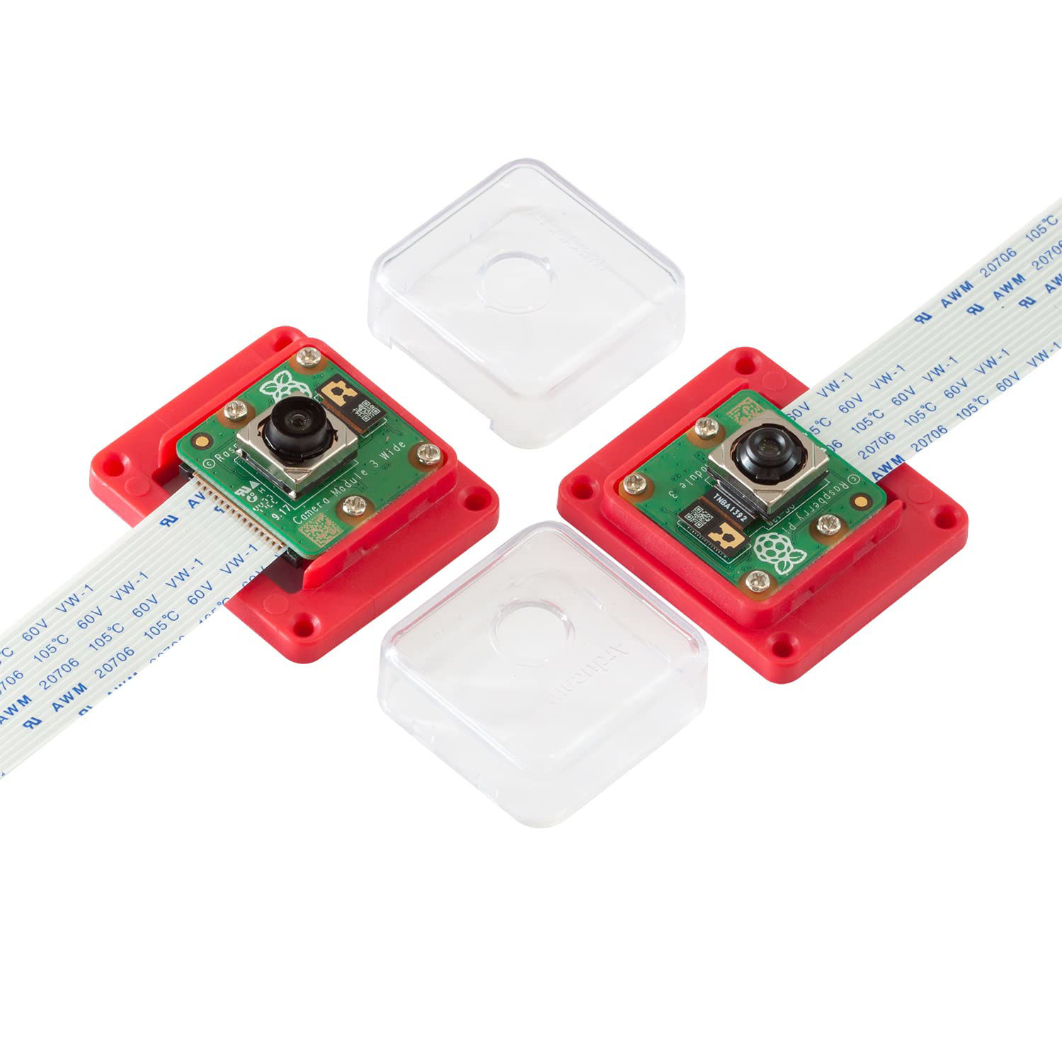 GetUSCart- Arducam for Raspberry Pi Camera Module 3 Case, ABS Housing ...